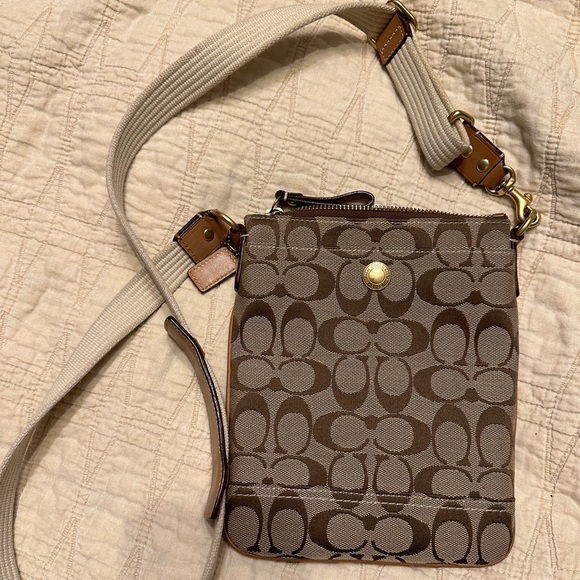 Coach | Bags | Coach Monogram Crossbody Purse Bag | Poshmark